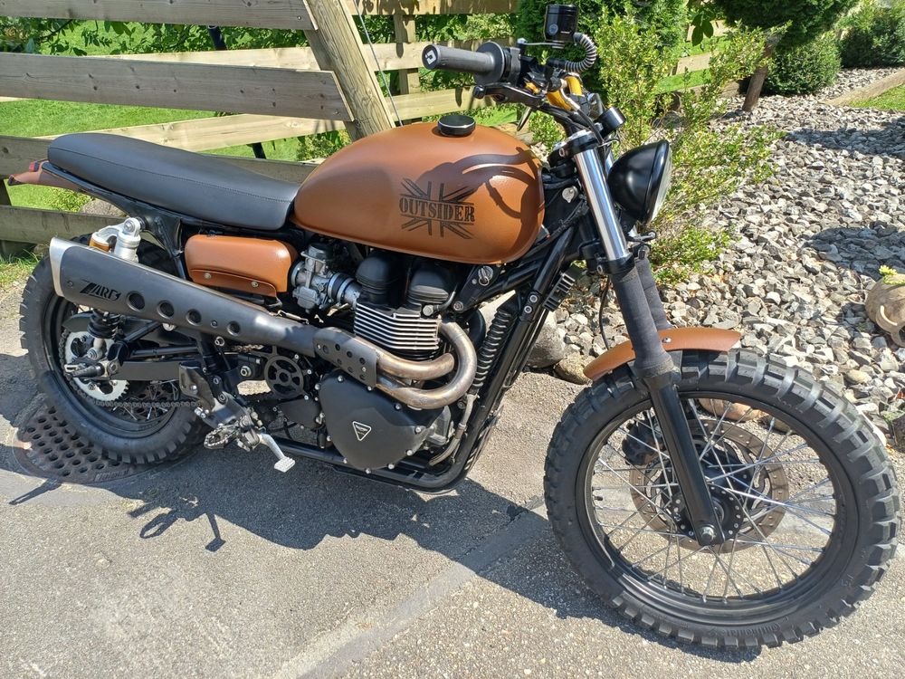 Triumph Scrambler FLAT-TRACK (Gebraucht) in Willisau für CHF 6300 – nur ...