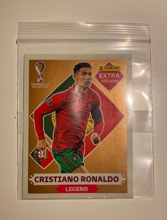Cristiano Ronaldo EXTRA STICKER | Kaufen auf Ricardo