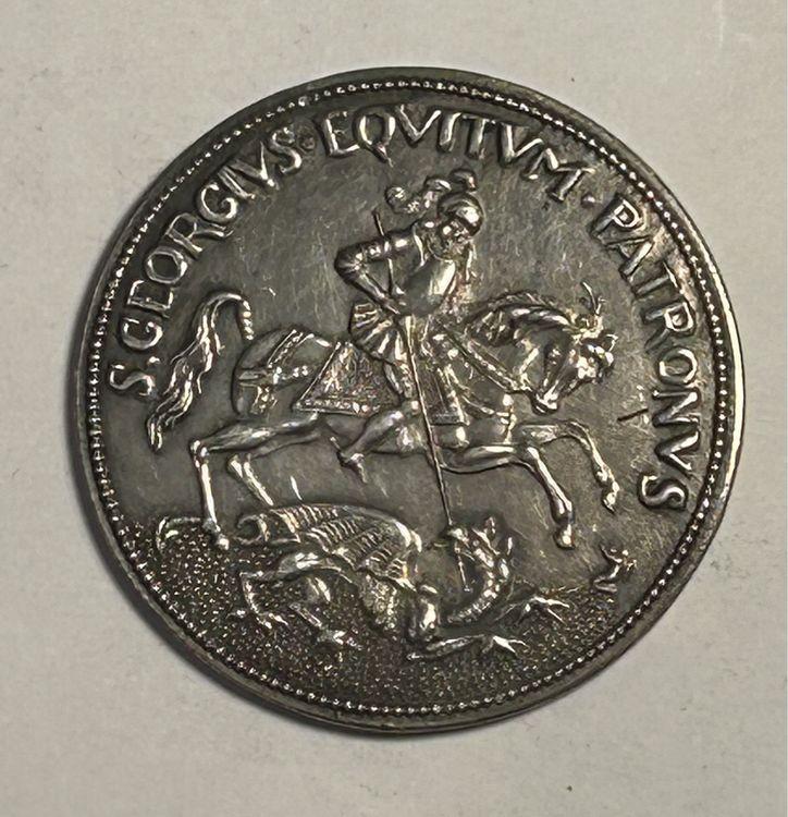 Angleterre - Superbe Medaille "S. Georgius Equitum Patronus" (Gebraucht ...