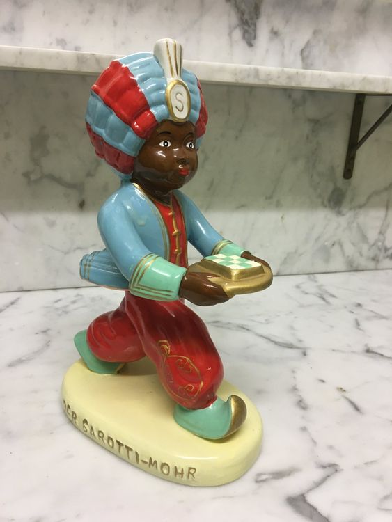 Sarotti-Mohr Werbefigur (kein Emailschild) / Sarotti-Magier (Gebraucht ...