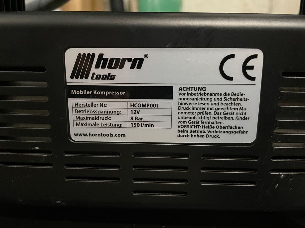 Horntools Kompressor | Kaufen auf Ricardo
