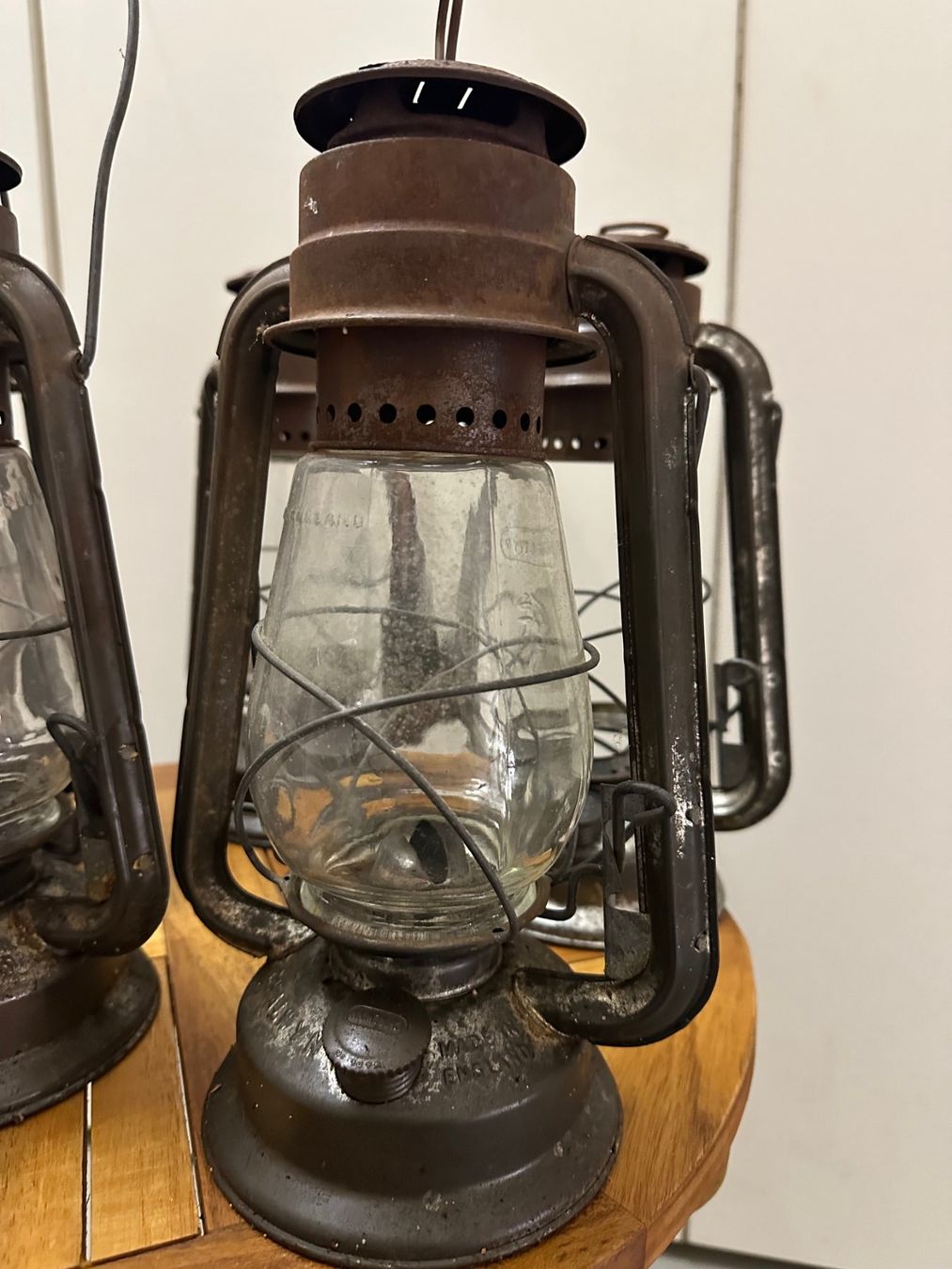 5 × Antike Vintage Sturmlampen / Laternen – Chalwyn England (Gebraucht ...