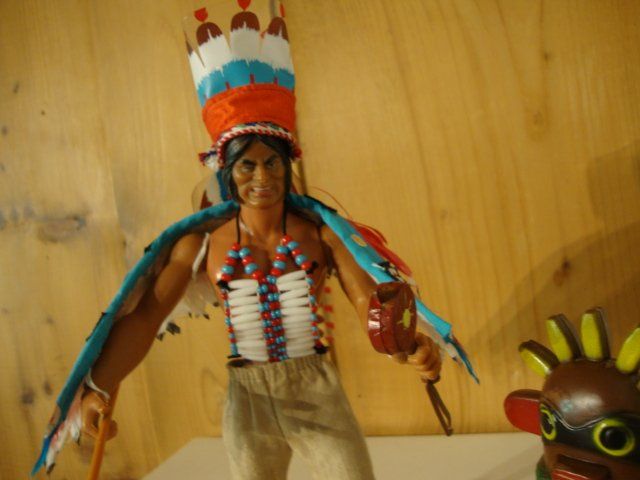 Rare BIG JIM Indianer CHIEF TANKUA von MATTEL 70er Jahre (Gebraucht) in ...