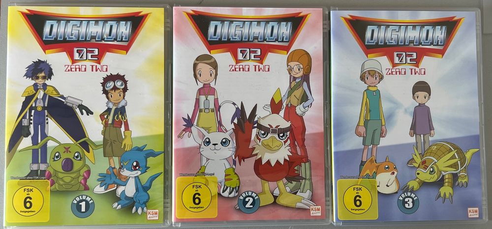 Digimon 02, Episode 1 - 50, DVD, Neuwertig (Neu (gemäss Beschreibung ...