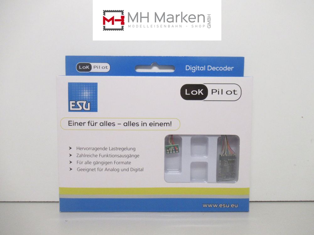 ESU 59610 Decoder Lokpilot 5.0 DCC/SX/MM/M4 8-polig (Gebraucht) in ...