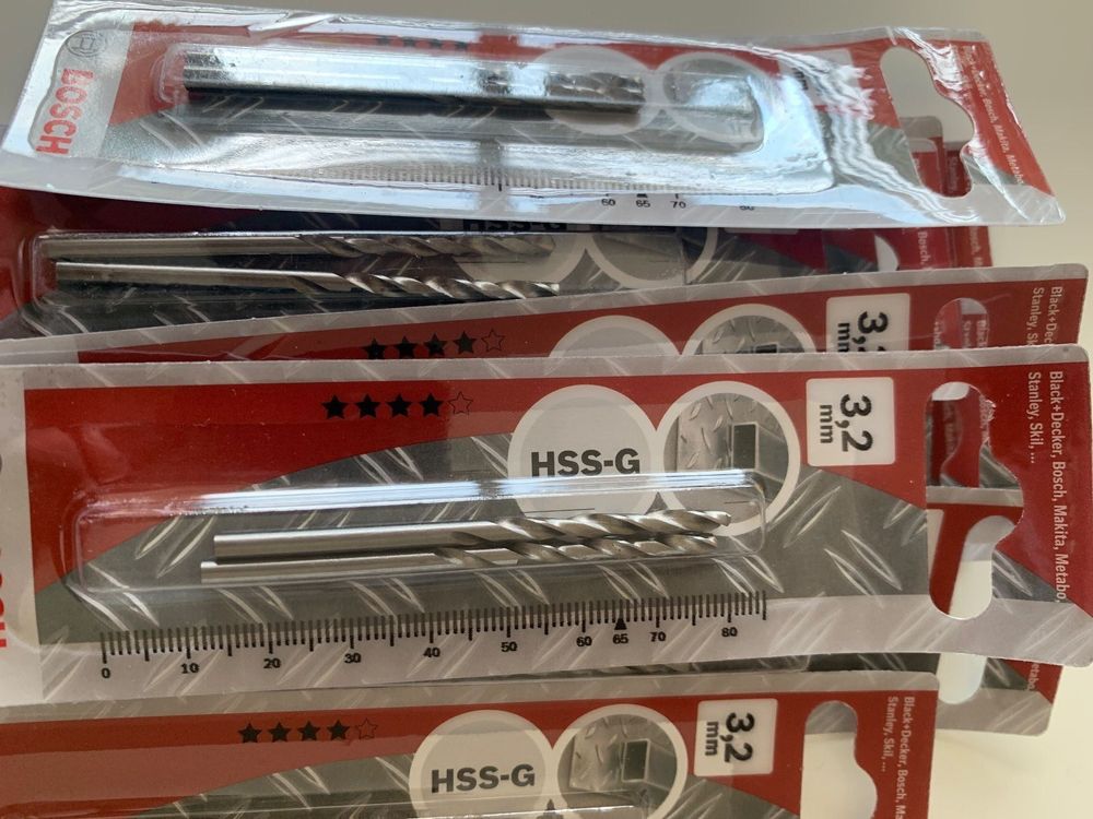 Bosch HSS-G Bohrer 3,2mm | Kaufen auf Ricardo
