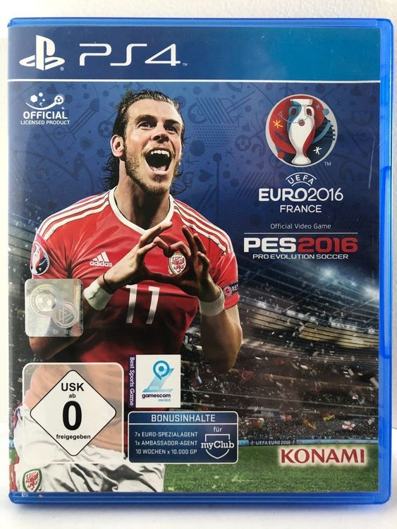 PES 2016 UEFA Euro 2016 (PS4) | Kaufen auf Ricardo