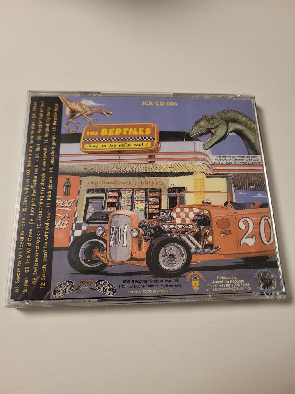 The Reptiles - Jump to the Cellar Rock! CD (Neu (gemäss Beschreibung ...