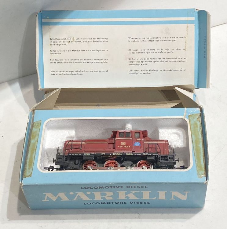 Märklin 3064 Diesel-Lok DB V60 1009 in OVP (digital) | Kaufen auf Ricardo