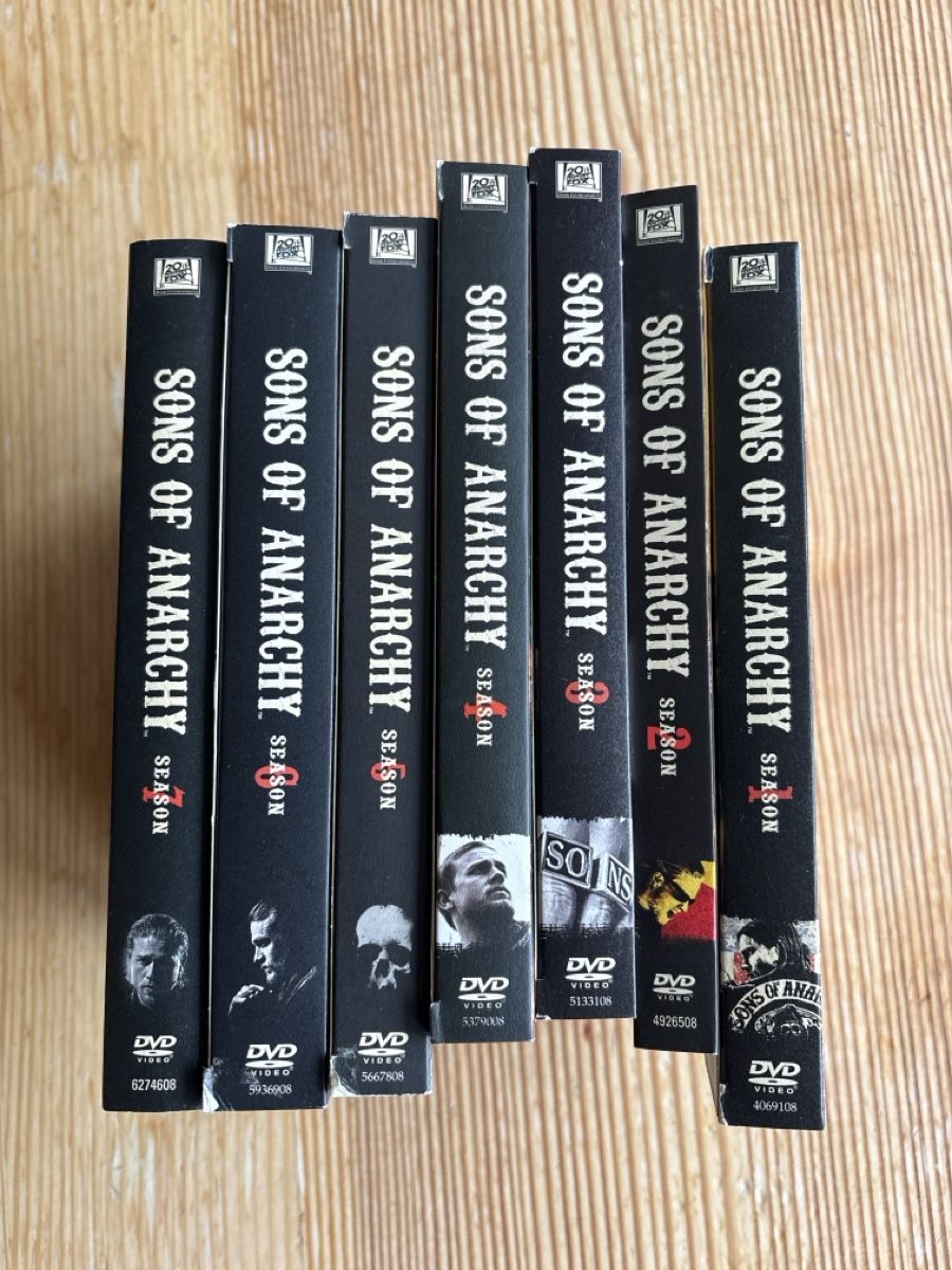 Sons of Anarchy DVD Box, Staffel 1-7 komplett (Gebraucht) in Gränichen ...