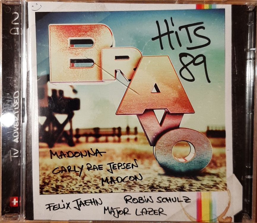 Bravo Hits 89, Swiss, Doppel CD, Hit Compilation, Sampler | Kaufen auf ...