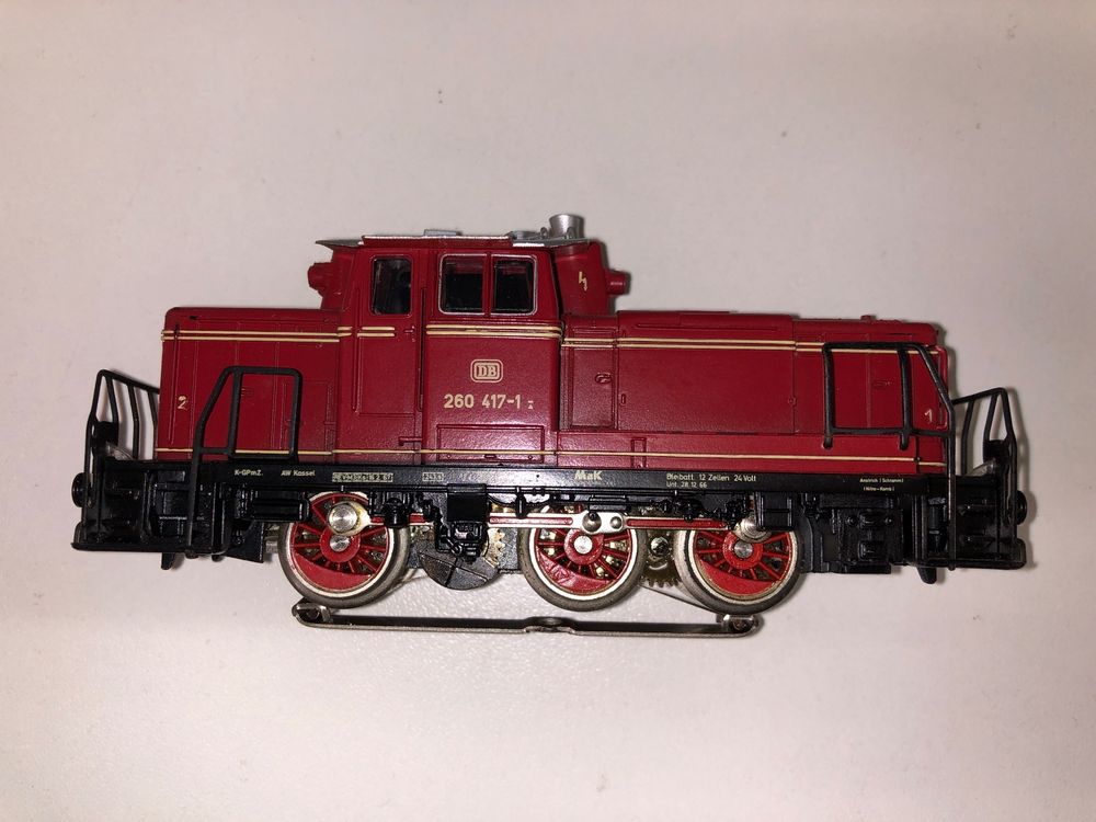 Märklin 3665 Digital , Diesellok, BR 260 der DB, Telexkuppl. (D ...