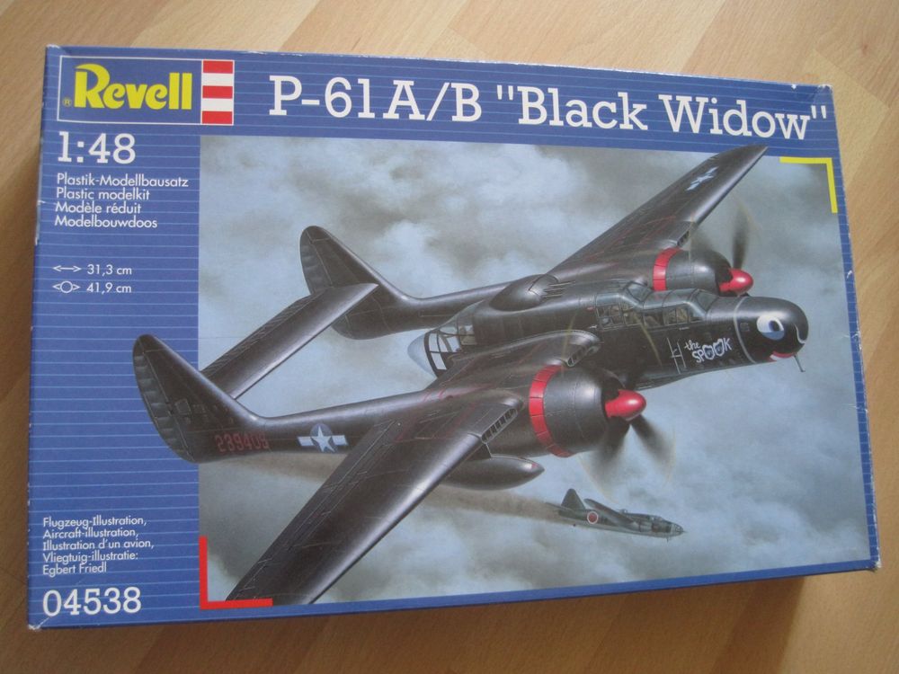 P- 61 A/B Black Widow Bausatz 1/48 Revell Rarität | Kaufen auf Ricardo