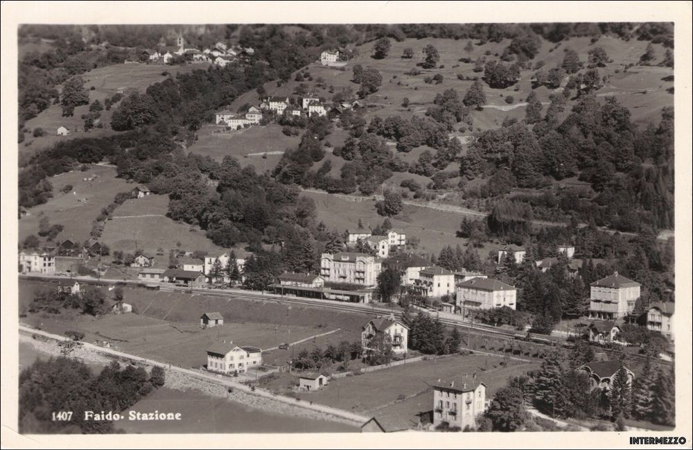 Faido TI // 1943 Stazione FFS Bahnhof Gotthard Gottardo (Gebraucht) in ...