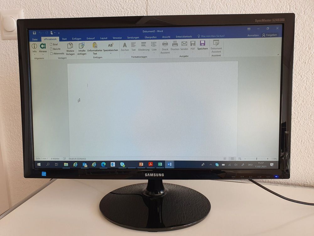 Monitor Samsung SyncMaster S24B300 (Gebraucht) in Jonschwil für CHF 72 ...