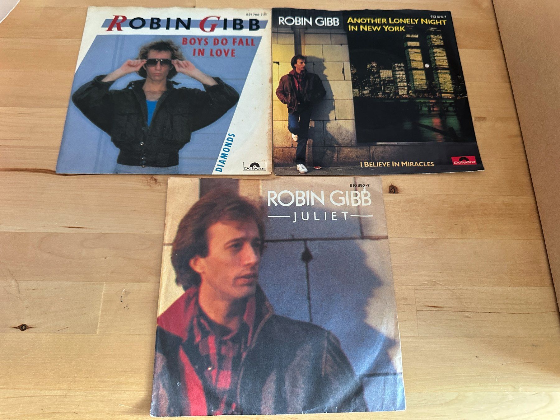 ROBIN GIBB BEE GEES tolle Single Sammlung Kult Top Hit (Gebraucht) in ...
