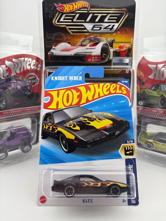 Hot Wheels K.I.T.T. KITT Knight Rider - 2025 - 83/250 (Neu und ...