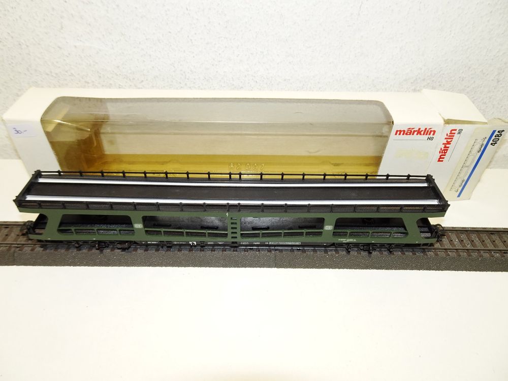 Märklin Güterwagen Autoreisezug DB 001-4 HO 4084 (G2) (Gebraucht) in ...