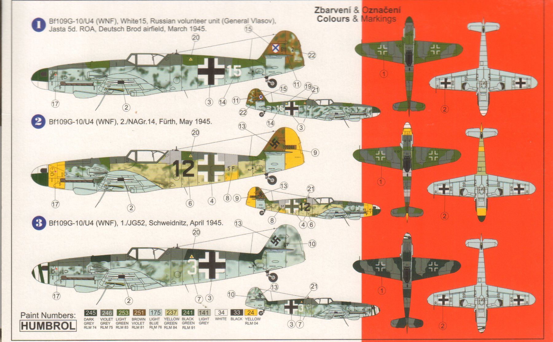 1/72 Bf-109 G-10 AZ Model 7502 (Neuf avec emballage d'origine) à Sion ...