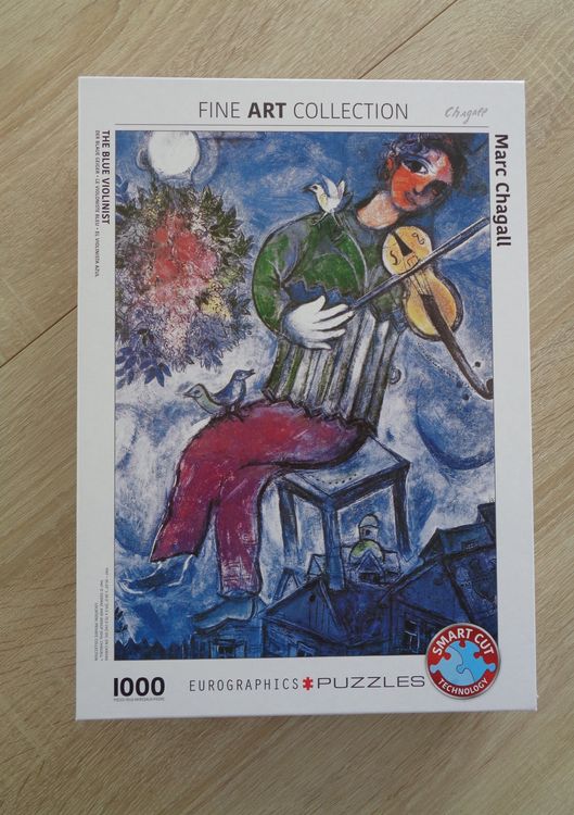 Puzzle 1000 EUROGRAPHICS Fine Art Collection, Marc Chagalle (Gebraucht ...