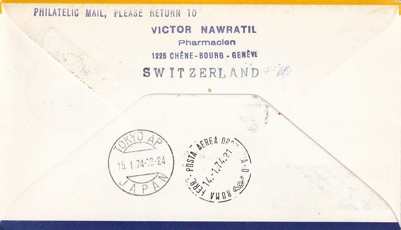 Erstflug DC-10 Lufthansa Rom - Tokio 1974, ab CH (Gebraucht) in Baar ...