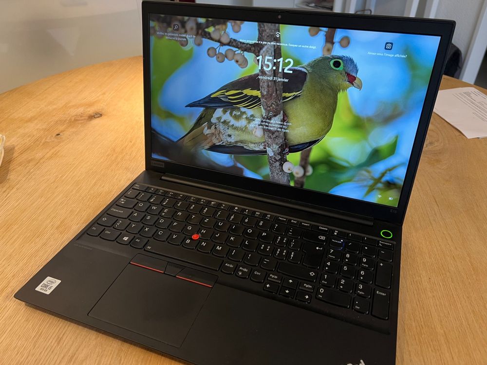 Lenovo ThinkPad E15 Gen1, 15.6", 16 Go RAM, 512 Go SSD (D'occasion) à ...