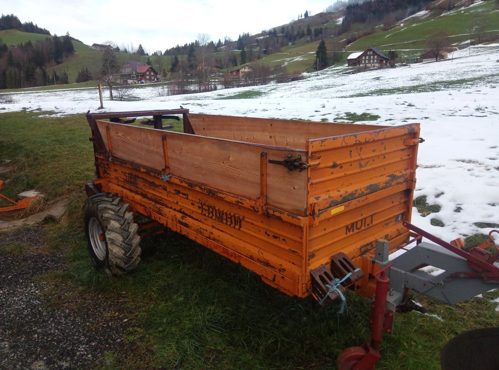 Mistzetter Muli Kirchner (Gebraucht) in Flühli LU für CHF 1020 – nur Abholung auf Ricardo kaufen