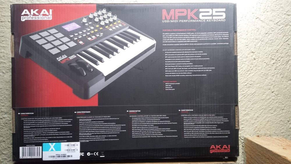 Akai Professional MPK25 (OVP) (Neu und originalverpackt) in Winterthur ...