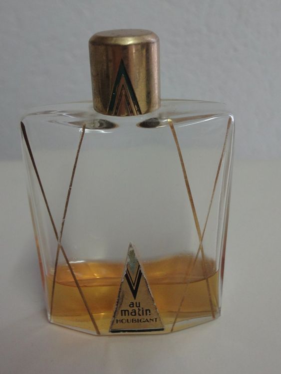 Antikes Parfum Flacon - HOUBIGANT - au matin - 1923 Art Deco (Gebraucht ...