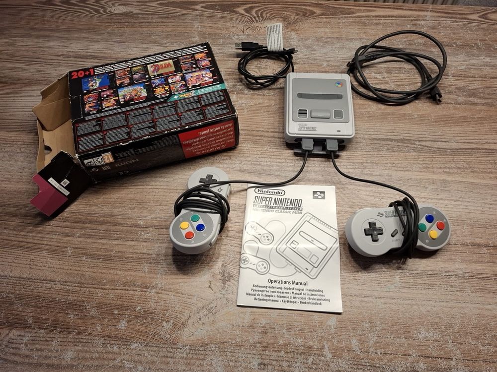 Super Nintendo Classic Mini -Spieleklassiker (Gebraucht) in Stäfa für ...