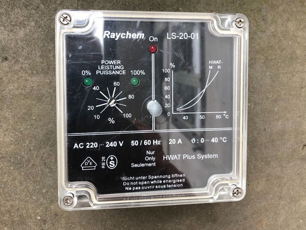 Rohrbegleitheizung Raychem LS -20-01 (Neu (gemäss Beschreibung)) in ...