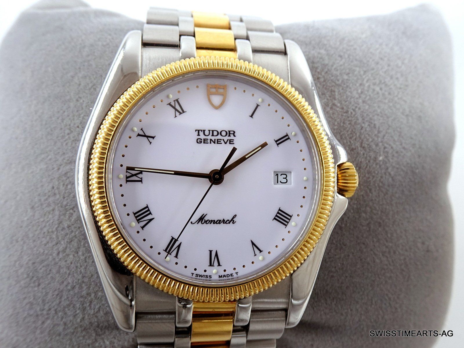 TUDOR GENEVE MONARCH 18K/SS REF. 15633 ARMBANDUHR 2012 (Gebraucht) in ...