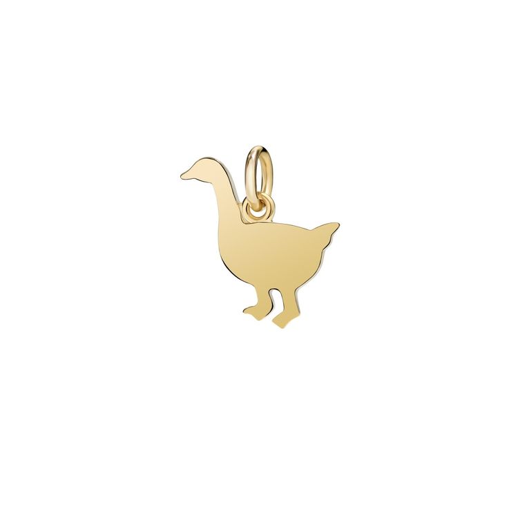 Dodo goose charm in yellow gold (Neu (gemäss Beschreibung)) in Zürich ...