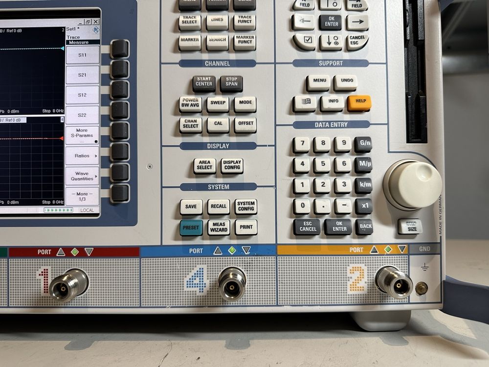 Rohde&Schwarz ZVB8 4-Port Network Analyzer (Gebraucht) in Nottwil für ...