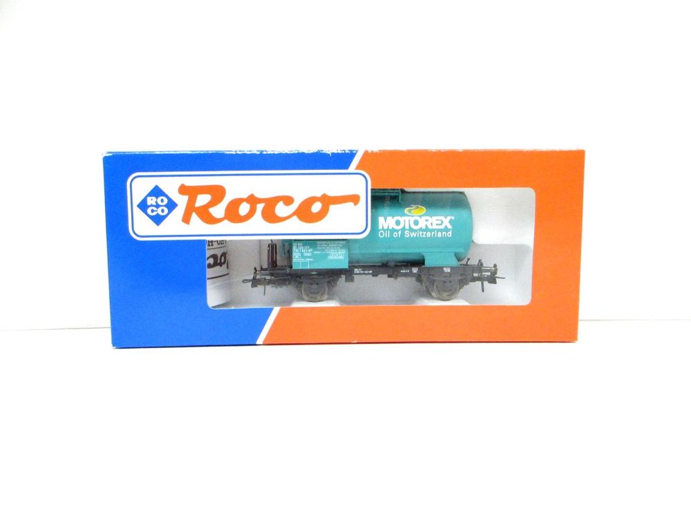 Roco H0 46666 SBB Kesselwagen MOTOREX (Neu und originalverpackt) in ...
