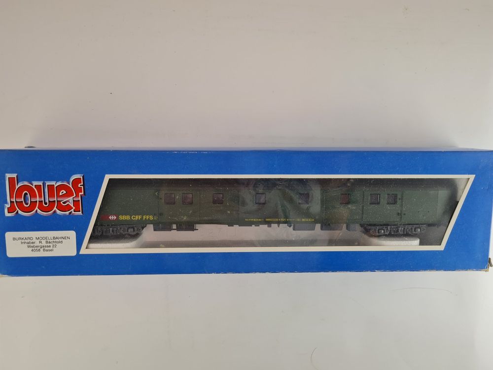 Jouef 2729001 Gepäckwagen SBB H0 1:87 (Neu (gemäss Beschreibung)) in Blumenstein für CHF 10 ...