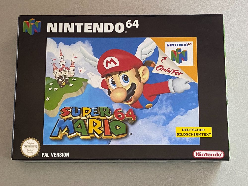 Super Mario 64 N64 (Boxed) | Kaufen auf Ricardo