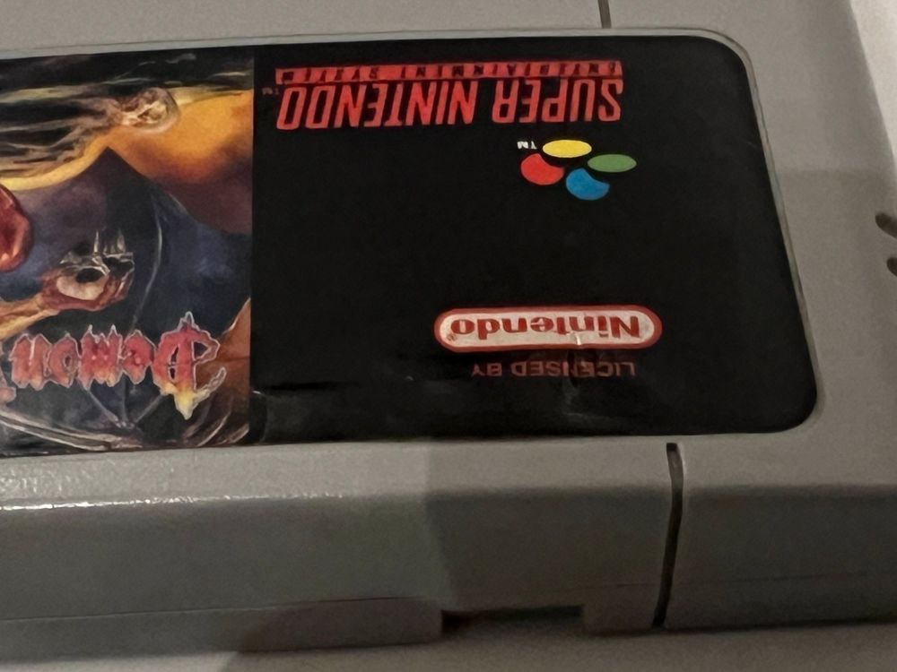 Super Nintendo (SNES) Spiel - Demon's Crest - selten | Kaufen auf Ricardo