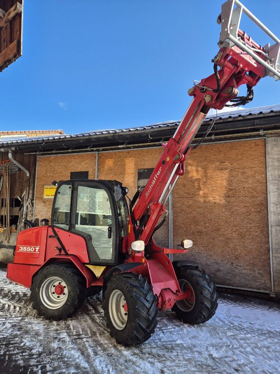 Schäffer Teleskoplader 3550t (Gebraucht) in Unteriberg für CHF 28500 ...