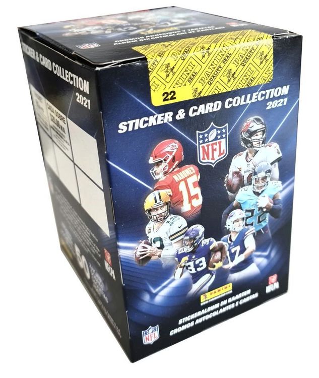 Panini NFL Sticker & Card Collection 2021 Box (50 Tüten) (Neu und ...