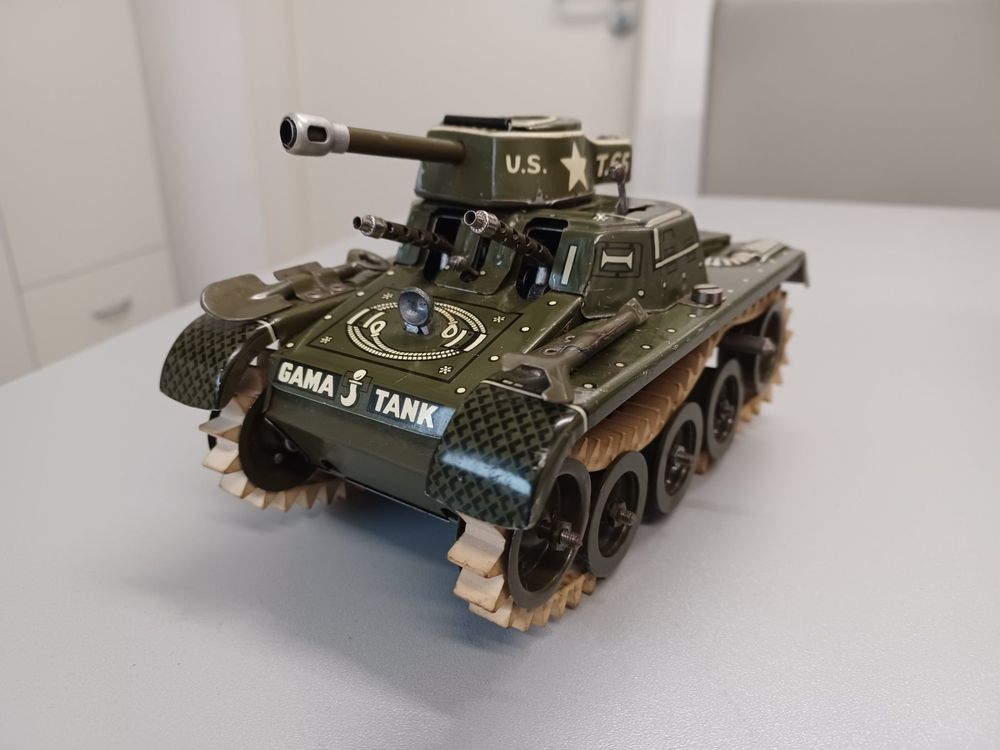Gama Tank T.65 Militär Panzer Blechtank Spielzeug Retro | Acheter sur ...