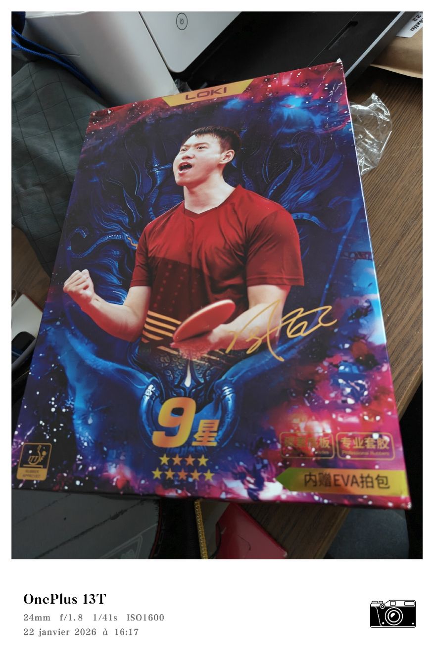 raquette de tennis de table de la marque Loki pour débutant (Neuf avec ...