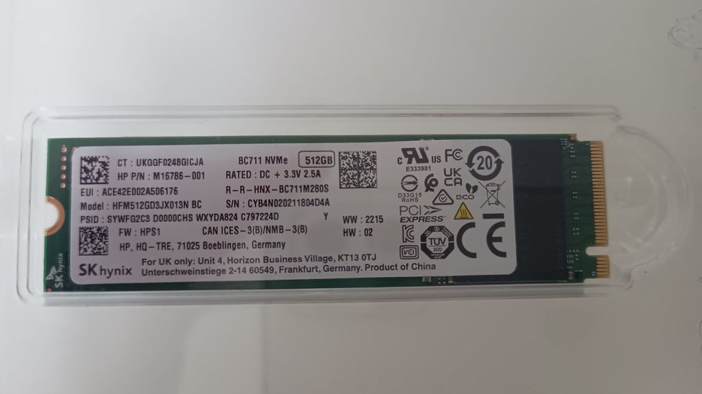 SK Hynix SSD 512 GB NVMe | Kaufen auf Ricardo