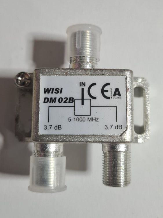 WISI DM 02B Verteiler, 5-1000 MHz, Top Zustand, mit Kappe (Gebraucht) in Zürich für CHF 4 – mit ...