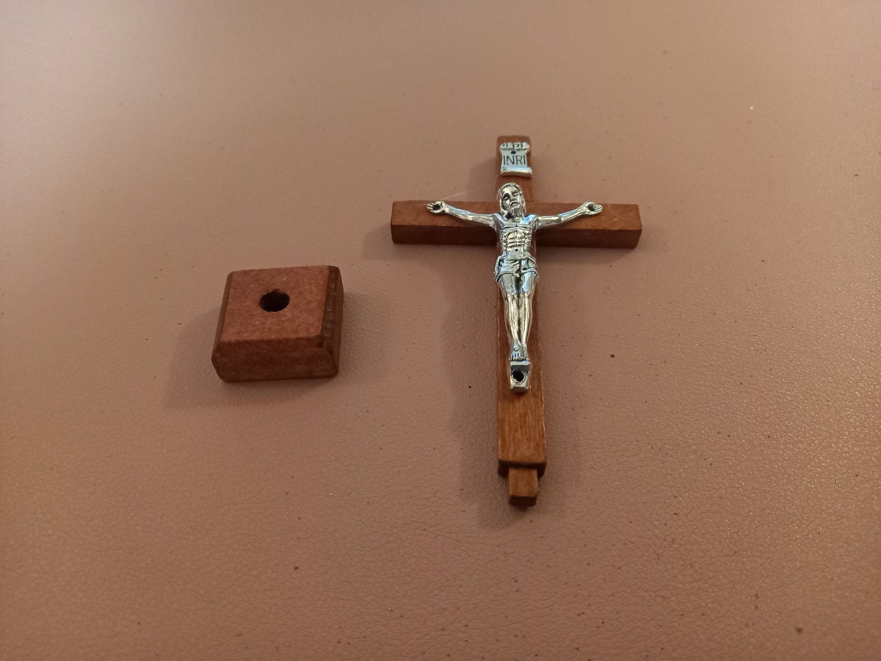 10x Holzkreuz Kruzifix Jesus Kreuz - croix en bois crucifix (Neu ...
