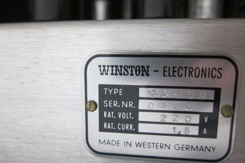 Winston Echolette GA-200 Rohren Verstärker mit Lautsprecher (Gebraucht ...