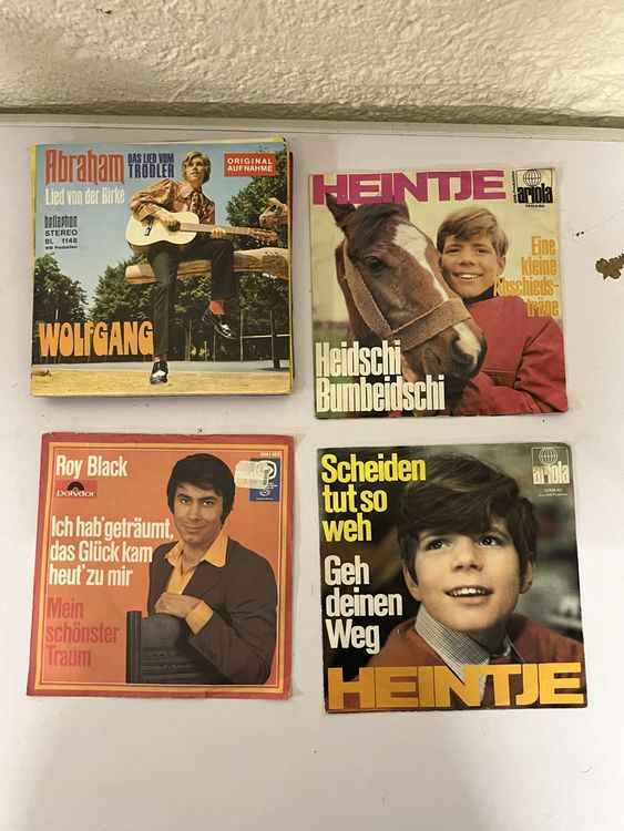 Roy Black, Heintje, Abraham - 7" Vinyl Singles -Top (nik105) (Gebraucht ...