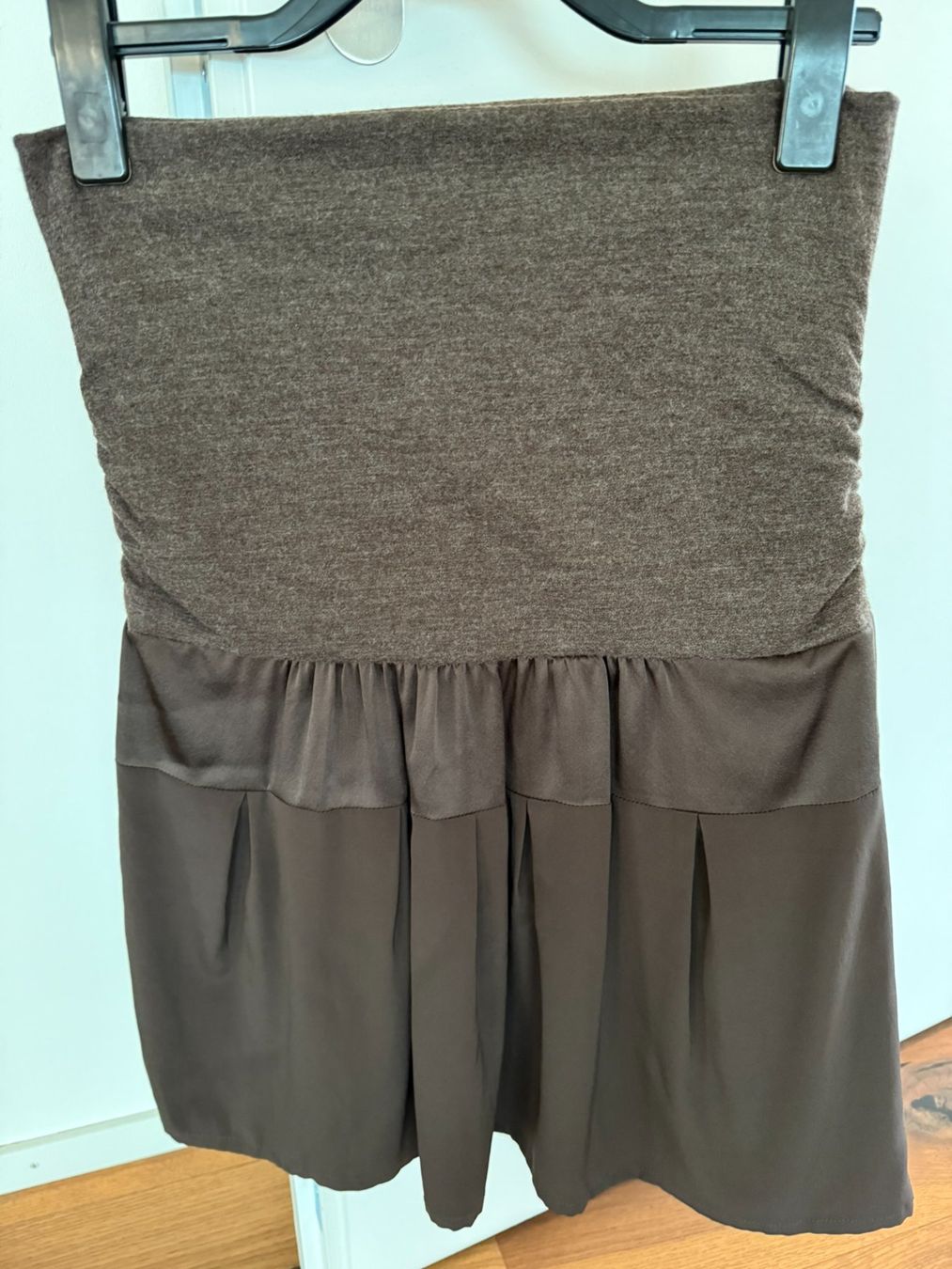 GUNEX Seiden-Wolle-Kaschmir-Rock in braun Gr. 36 (Gebraucht) in Muri b ...