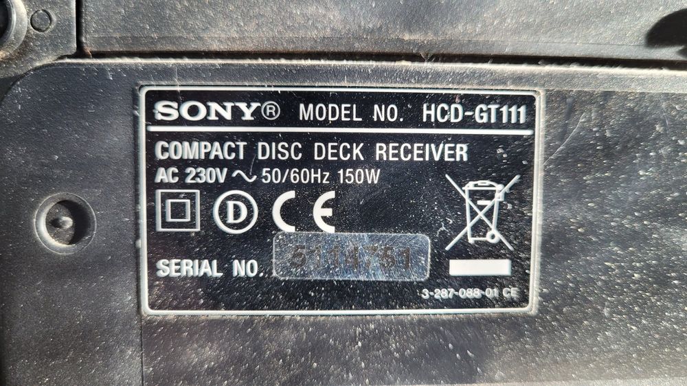 sony HCD-GT 111 (Gebraucht) in Bionnens für CHF 80 – mit Lieferung auf ...