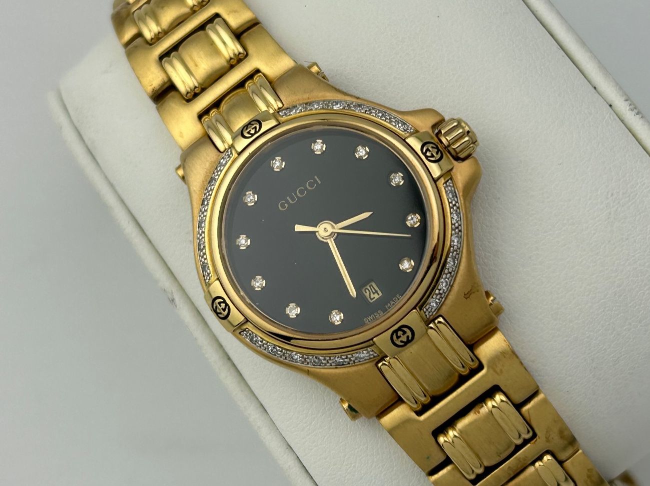 Vintage GUCCI Damenuhr läuft / belle montre pour femme (Gebraucht) in ...